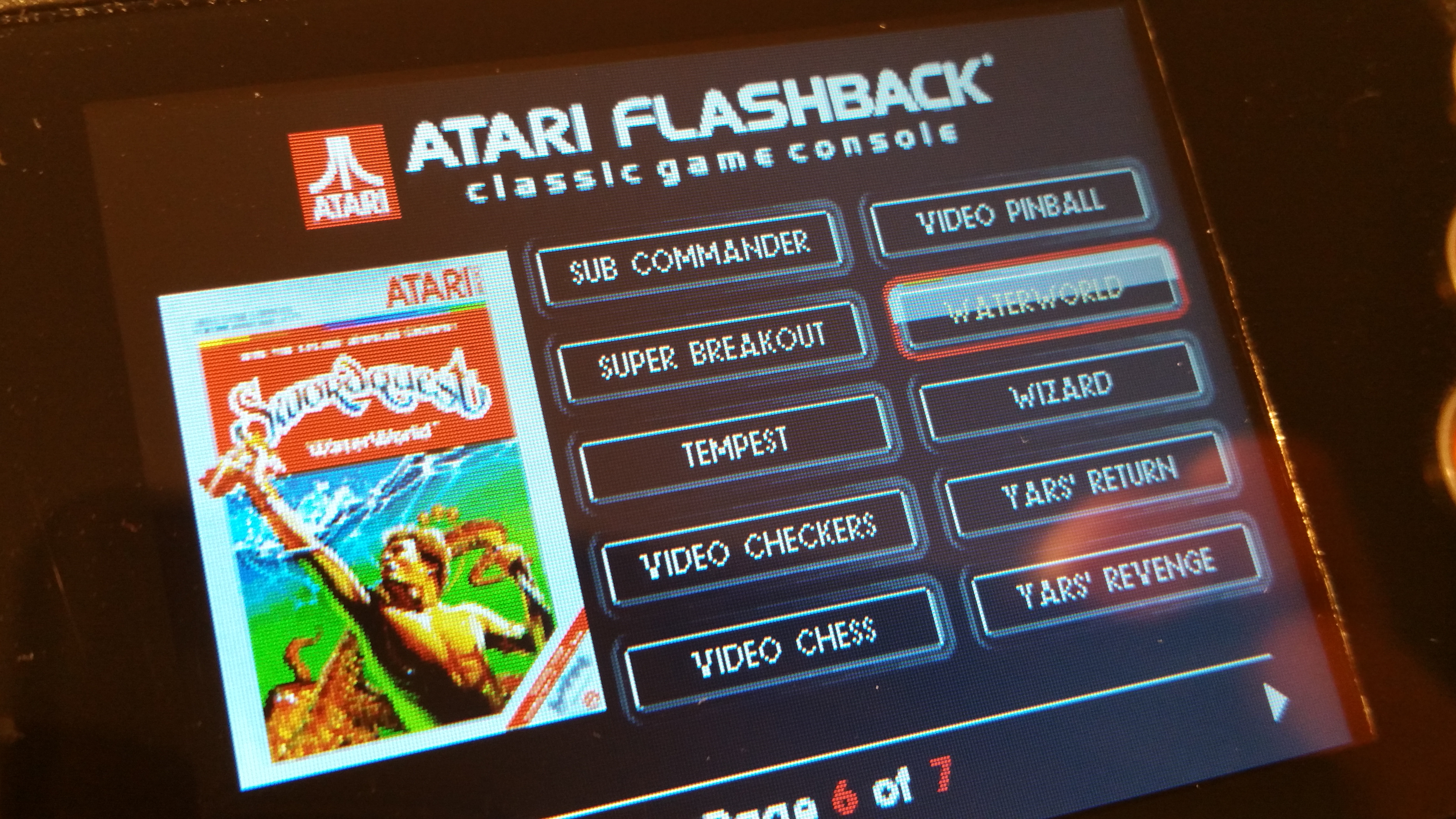 I have this thing: Atari Flashback Portable 2016 – Retro Game SuperHyper