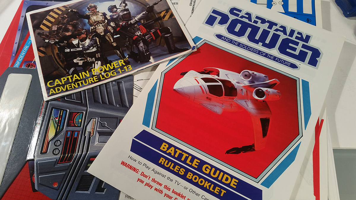 Captain Power: A video game, but not a videogame – Retro Game SuperHyper