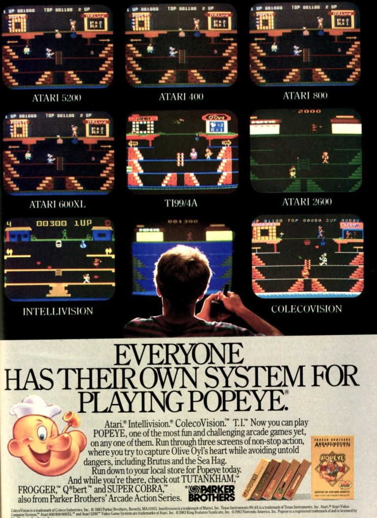 I’m Worried About Popeye – Retro Game SuperHyper